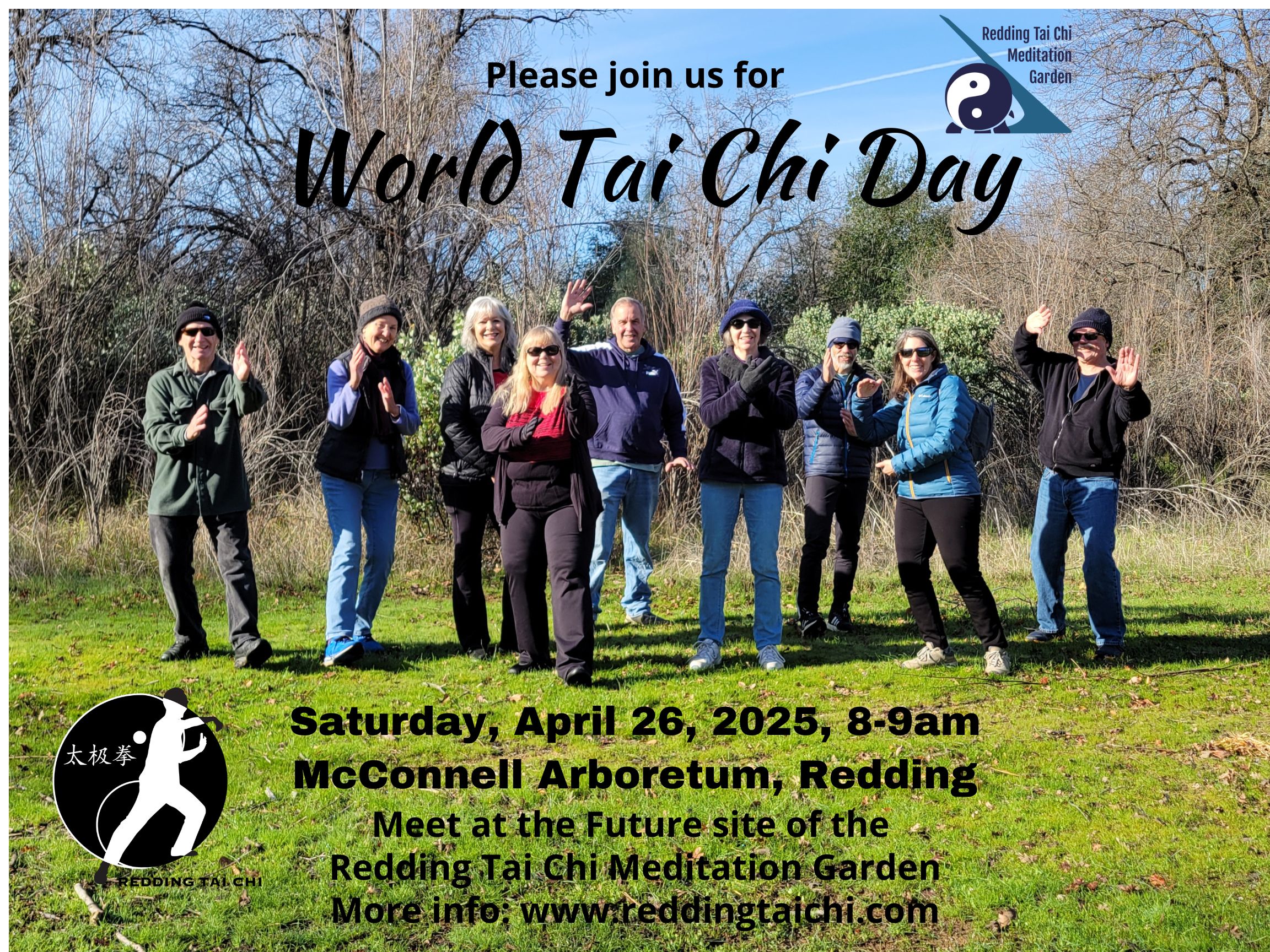 World Tai Chi Day 2025! – Redding Tai Chi